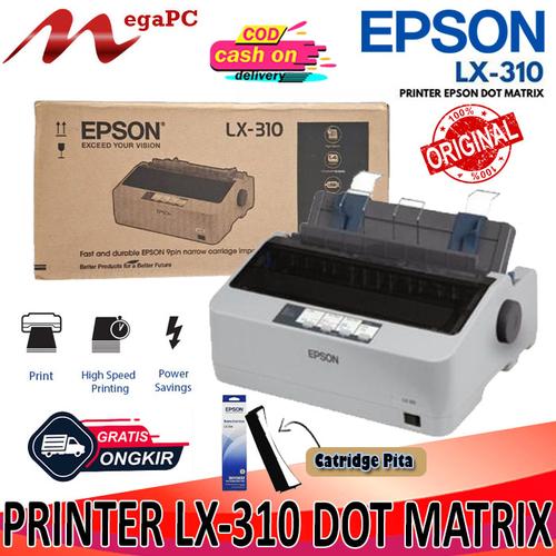 Promo Printer Epson LX-310 Printer Dot Matrix - Kota Bekasi - megaPc | Tokopedia