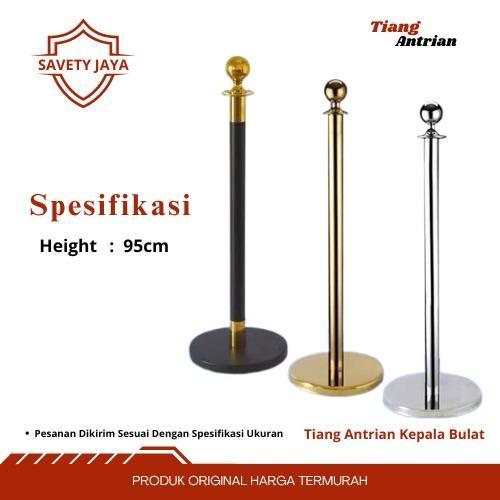 Jual Tiang Antrian Gold Tiang antrian Tiang pembatas Pembatas antrian ...
