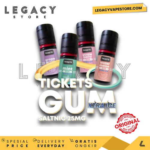 Jual Saltnic Malay Tickets Gum Series - 30ml - GRAPE GUM - Kota Bandung ...