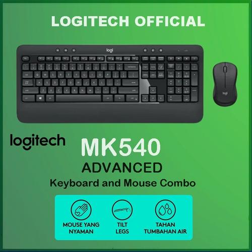 Promo Logitech MK540 Advanced Wireless Keyboard Mouse Combo MK 540 ...