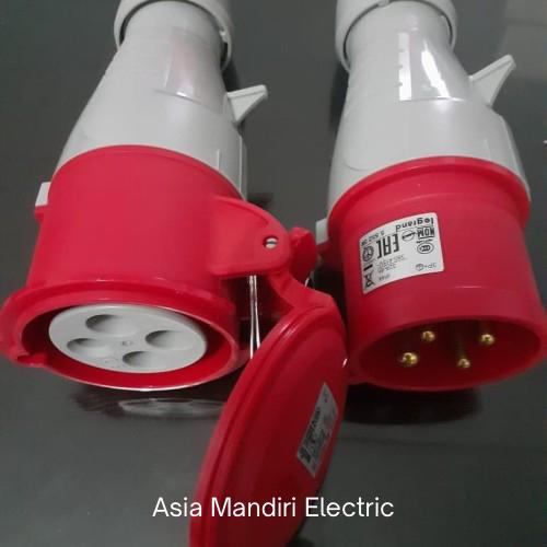 Jual Connector Legrand/Plug Mounting (3 phase ) 4 pin 32A IP44 ...