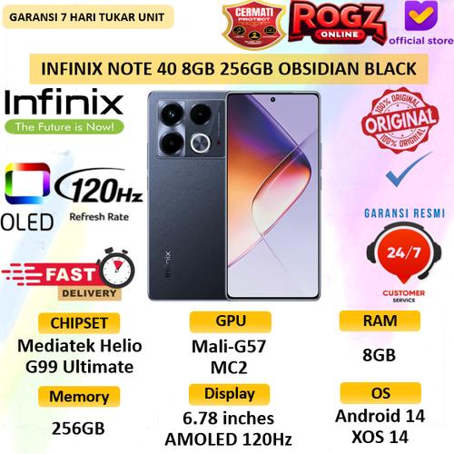 Promo HandPhone / HP Infinix Note 40 Mediatek Helio G99 Ultimate Layar ...
