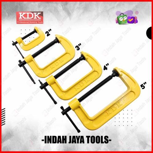 Jual KDK Klem C 5 Inch SATUAN - Catok Clamp Penjepit - Jakarta Pusat ...