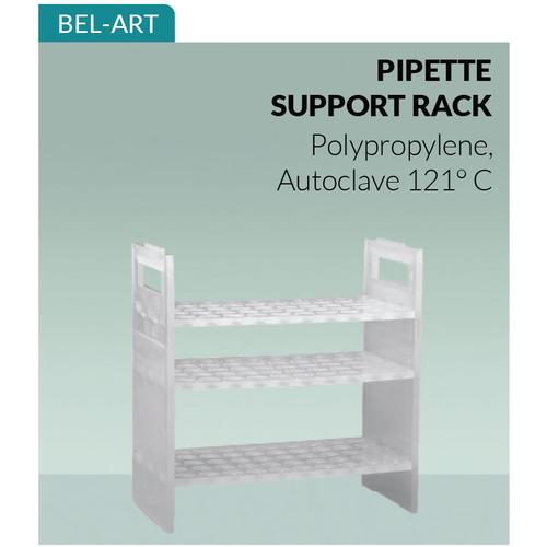Jual RAK PIPET SUPPORT RACK Polypropylene . Rak Pipet vertical 50 pipet ...