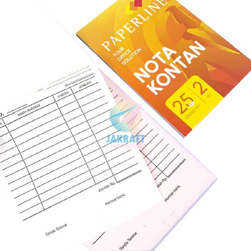 Promo Buku Nota Kontan K2 PAPERLINE PPL-NK-K2-NCR isi 50 Lembar Kecil 2 Ply - 10 Pcs /PACK ...