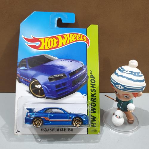 Jual Hot Wheels - Nissan Skyline R34 Biru - Kota Tangerang Selatan ...