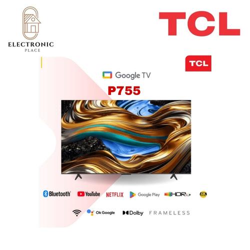 Jual TCL 75P755 4K UHD HDR10+ Google TV w/ Dolby Vision-Atmos 75 Inch ...