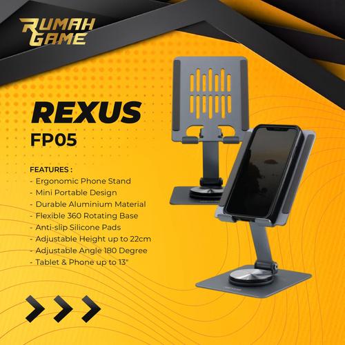 Jual Rexus Decha Mini FP05 Stand Tablet & SmartPhone FP-05 Bahan Besi ...