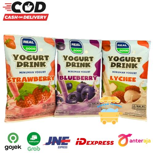 Jual Real Good Yogurt Drink Bantal 80ml Realgood Yogurt Drink Lychee ...
