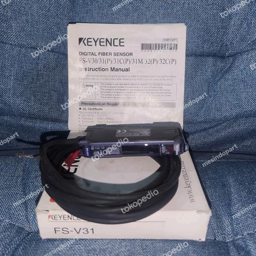 Jual KEYENCE FS-V31 FIBER SENSOR - Kab. Tangerang - mesindopart | Tokopedia