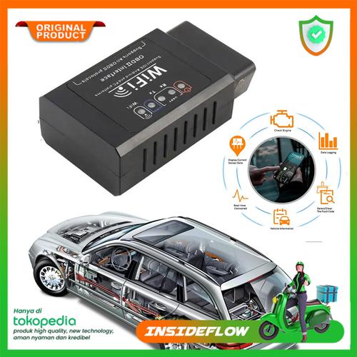 Jual Alat Scanner Pembaca Kode Diagnostik / Diagnostic OBD2 Mobil WiFi ...