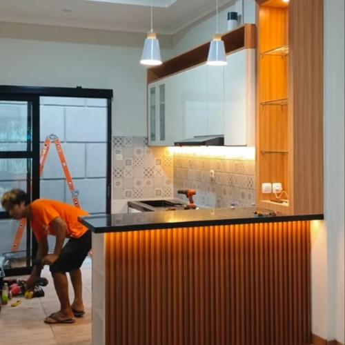 Jual PO pak Akbar DP kitchen set aluminium+ mini bar dan jendela ...