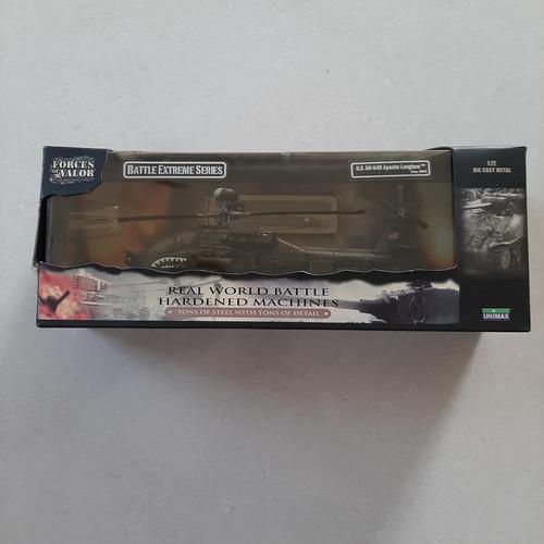 Jual Forces Of Valor attack helicopter diecast model, Boeing AH-64 ...