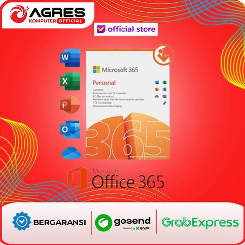 Promo ORIGINAL Microsoft Office 365 PERSONAL Subscription for 1 User - OHS 2019 RETAIL Cicil 0% ...