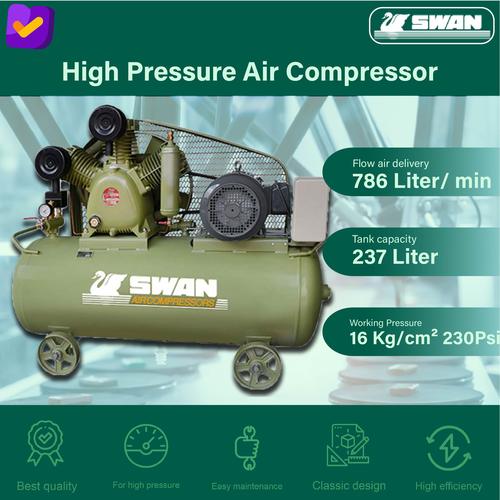 Jual HWP 310 + Motor Teco 10 HP Tekanan Tinggi 16 Bar Kompressor Udara ...