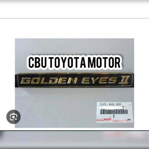 Jual TULISAN LOGO BADGE SIMBOL BELAKANG BAGASI ALPHARD VELLFIRE ANH20 ...