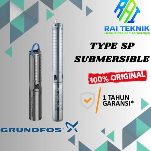Jual POMPA SUBMERSIBLE GRUNDFOS SP 5A-25 + CTK - Kota Bekasi - RAI TEKNIK | Tokopedia