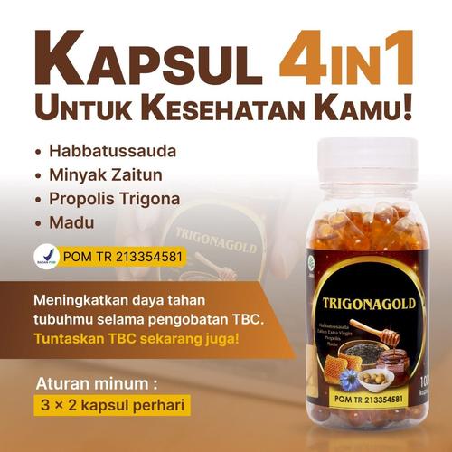 Promo Habbatussauda Trigona Gold Trigonagold Propolis Obat Darah Tinggi ...
