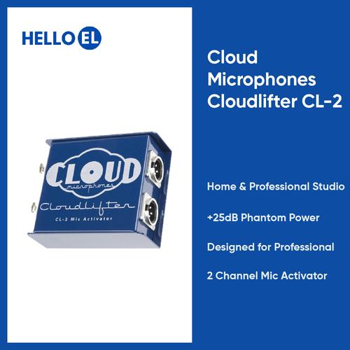 Jual Cloud Microphones Cloudlifter CL-2 CL2 CL 2 +25dB Phantom Power 2 Channel Mic Activator ...