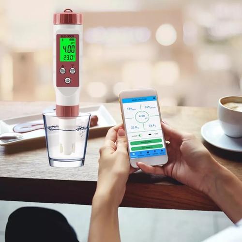 Jual PH Meter Air Digital + TDS + EC + Suhu Tester BLE-9908 4 in 1 ...