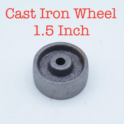 Jual Roda Kastor Besi Cast Iron Caster Wheel only 1.5 Inch 1.5” for ...