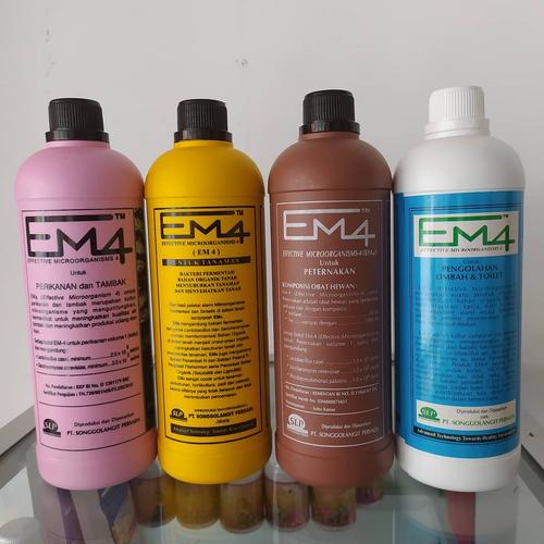 Jual EM4 Ternak - EM4 Peternakan - EM4 Botol Coklat Kemasan 1 Liter ...