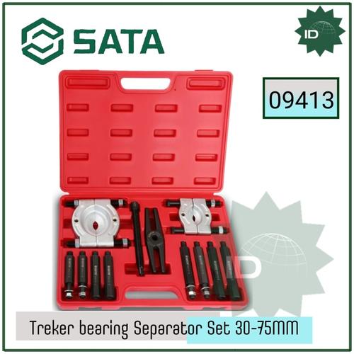 Jual Treker Puller Bearing Separator Set 30-75MM 09413 Sata Tools ...