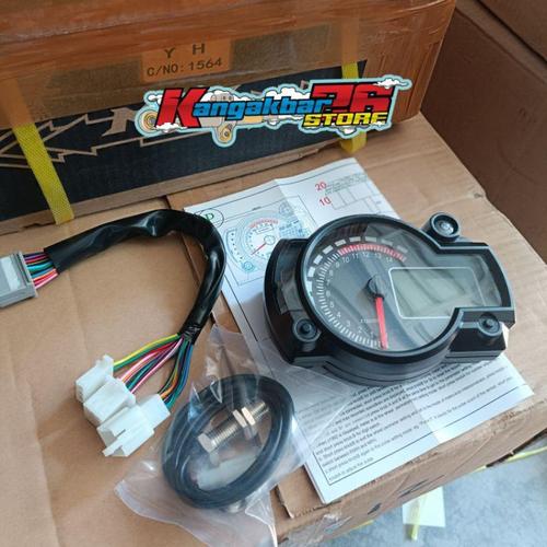 Jual SPIDOMETER DIGITAL MODEL KOSO RX2 RX2N SET SOKET DAN SENSOR ...
