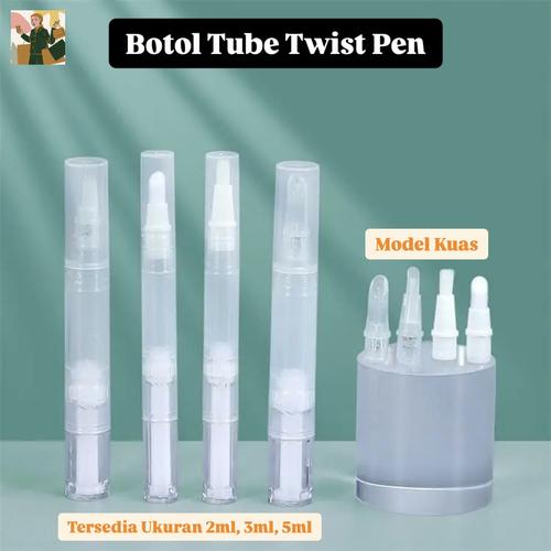 Jual Botol Airless Twist Pen Brush Aplikator Botol Pen Foundation Botol ...