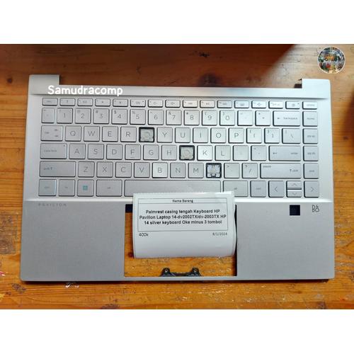 Jual Palmrest Casing Tengah Keyboard HP Pavilion Laptop 14-DV2002TX/dv ...