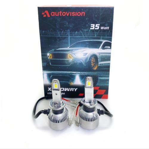Jual Lampu LED Autovision Xandway H1 30 Watt 6000K Putih Bohlam LED ...