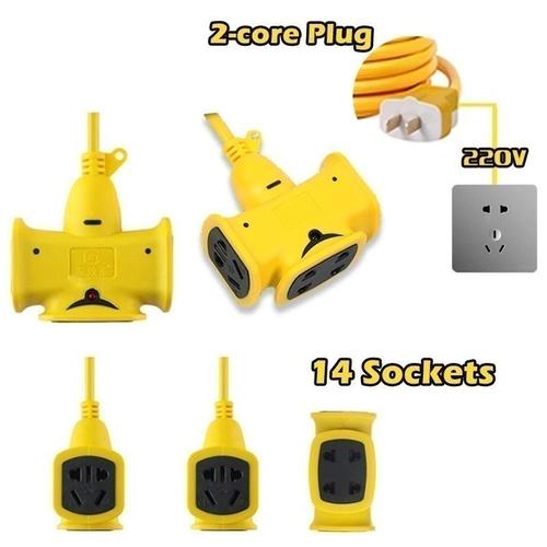 Jual Stop Kontak Colokan Kabel Listrik Portable Dengan Saklar Panjang 5 ...