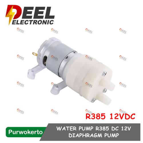 Jual WATER PUMP R385 12VDC DIAPHRAGM PUMP POMPA AIR R385 12V DIAPRAGMA ...