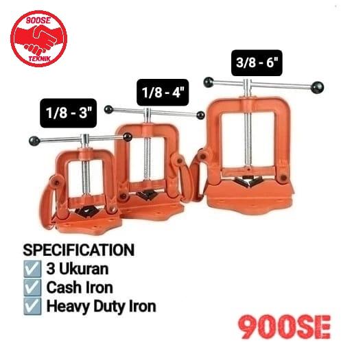 Jual Catok Pipa 2# 3# 4# | Ragum Pipa | Pipe Vise | 1/8 - 3" | 1/8 - 4 ...