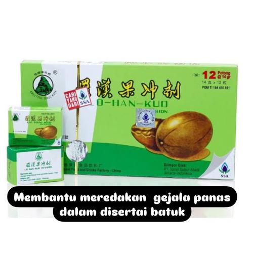 Jual LO HAN KUO INFUSION SSA MINUMAN PANAS DALAM DAN BATUK Sakit ...
