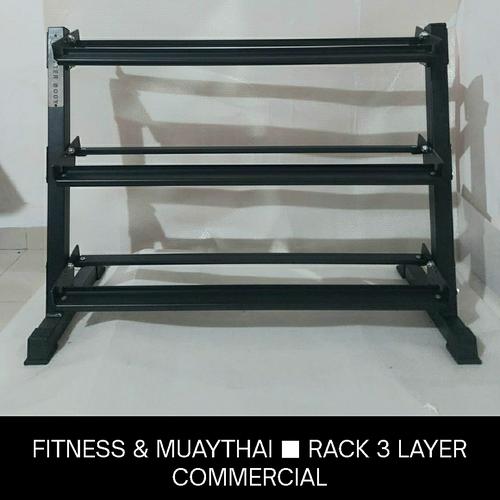Jual Rack Dumbbell 3 Layer Commercial,Dumbbell Rack,Rack Dumbbell ...