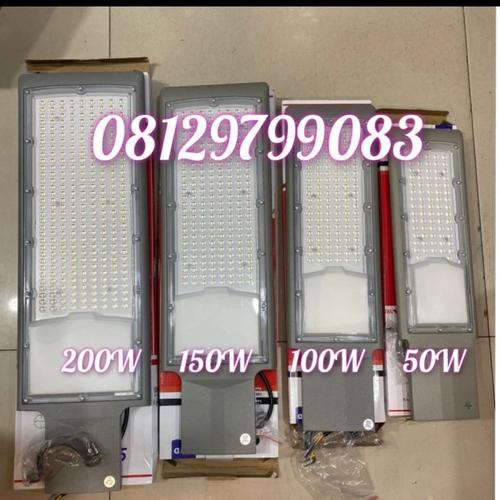Promo lampu jalan led pju cobra led 50w 100w 150w 200w 250w taman garden street 50 100 150 200 ...