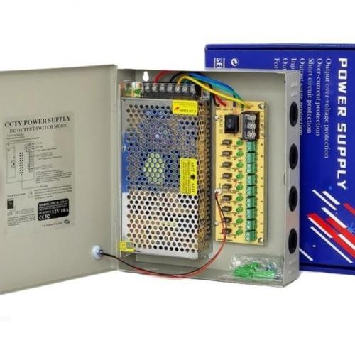Jual TEKNIK-INDO POWER SUPPLY BOX 12V-10A 9 CHANNEL MURAH BERKUALITAS ...