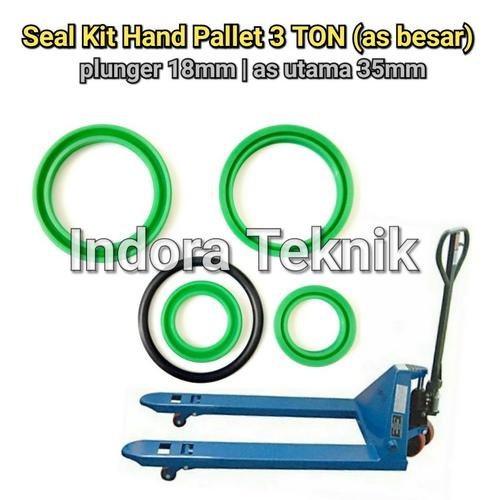 Jual Seal Kit Hand Pallet 3 Ton (as besar) - Seal Hidrolis Hand Lift ...