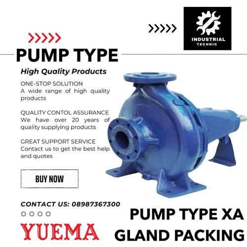 Jual YUEMA PUMP TYPE XA 32-13 END SUCTION CENTRIFUGAL PUMPS GLAND PACKING CI/CI/SS/GP GREASE ...
