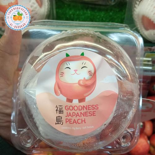 Jual buah peach jepang fresh manis per pack isi 1 buah - Jakarta Utara ...