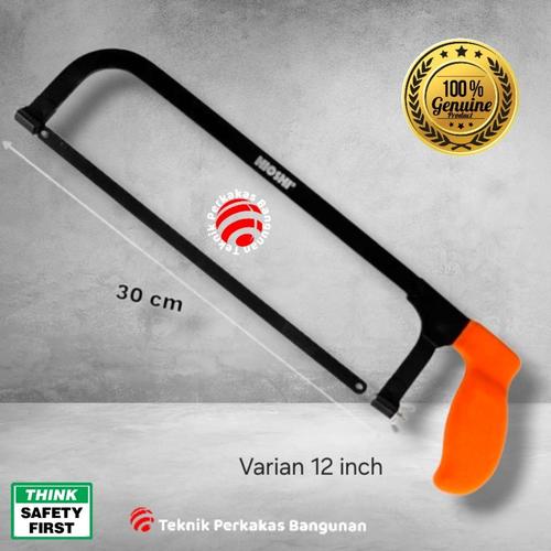 Jual Gagang stang gergaji besi senyawa Hacksaw frame 12 inch HIOSHI ...