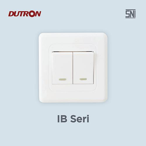 Jual DUTRON Saklar Double Inbow Tanam Dinding Engkel Seri Ganda SNI ...