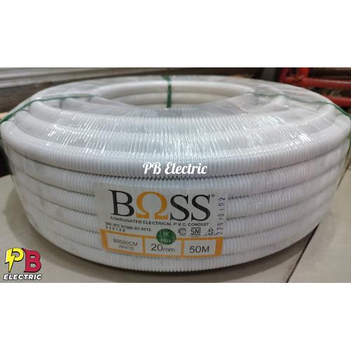 Jual Flexible Conduit PVC Boss 20 mm / Flexible Conduit 20mm Boss ...