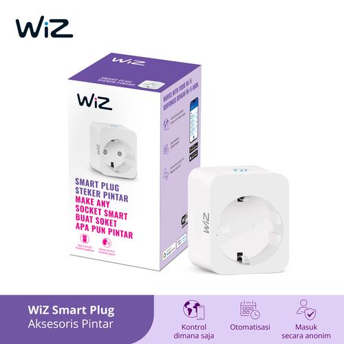 Promo WiZ Smart Plug WiFi Wireless Colokan Listrik Pintar Stop Kontak ...
