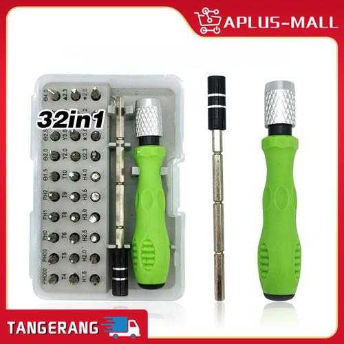Jual 32 In 1 Obeng Set Reparasi Multifungsi Set Obeng Manual Lengkap ...