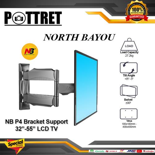 Jual Breket Bracket Brecket TV LCD LED mount NB P4 North Bayou SWIFEL ...