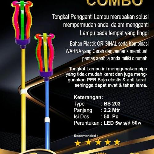 Jual STICK LAMPU COMBO SERBAGUNA 8 JARI PENGGANTI LAMPU / TONGKAT ...