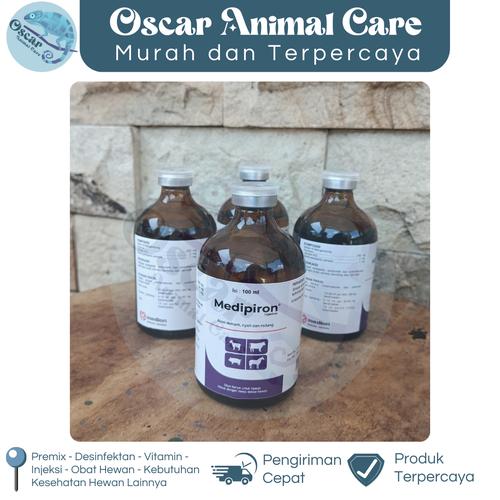 Jual Obat Demam Hewan Medipiron 100 ml Analgesik Untuk Sapi Kuda ...