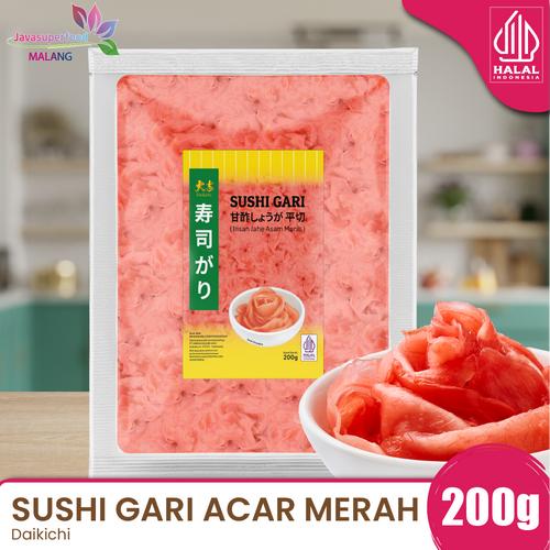 Jual DAIKICHI Sushi Gari Merah / Acar Jahe Merah / Pickled Red Ginger ...